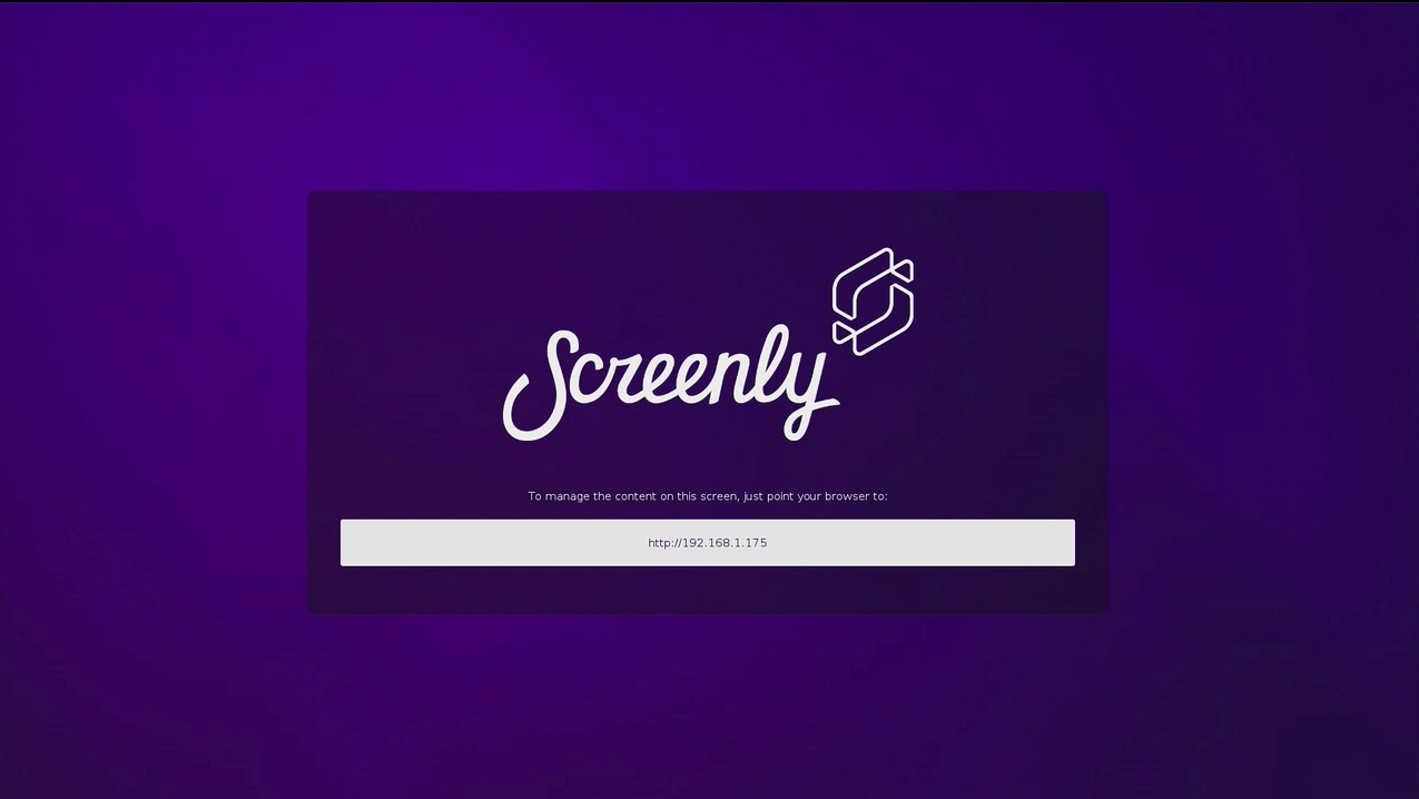 Force Screen Resolution for Screenly ose